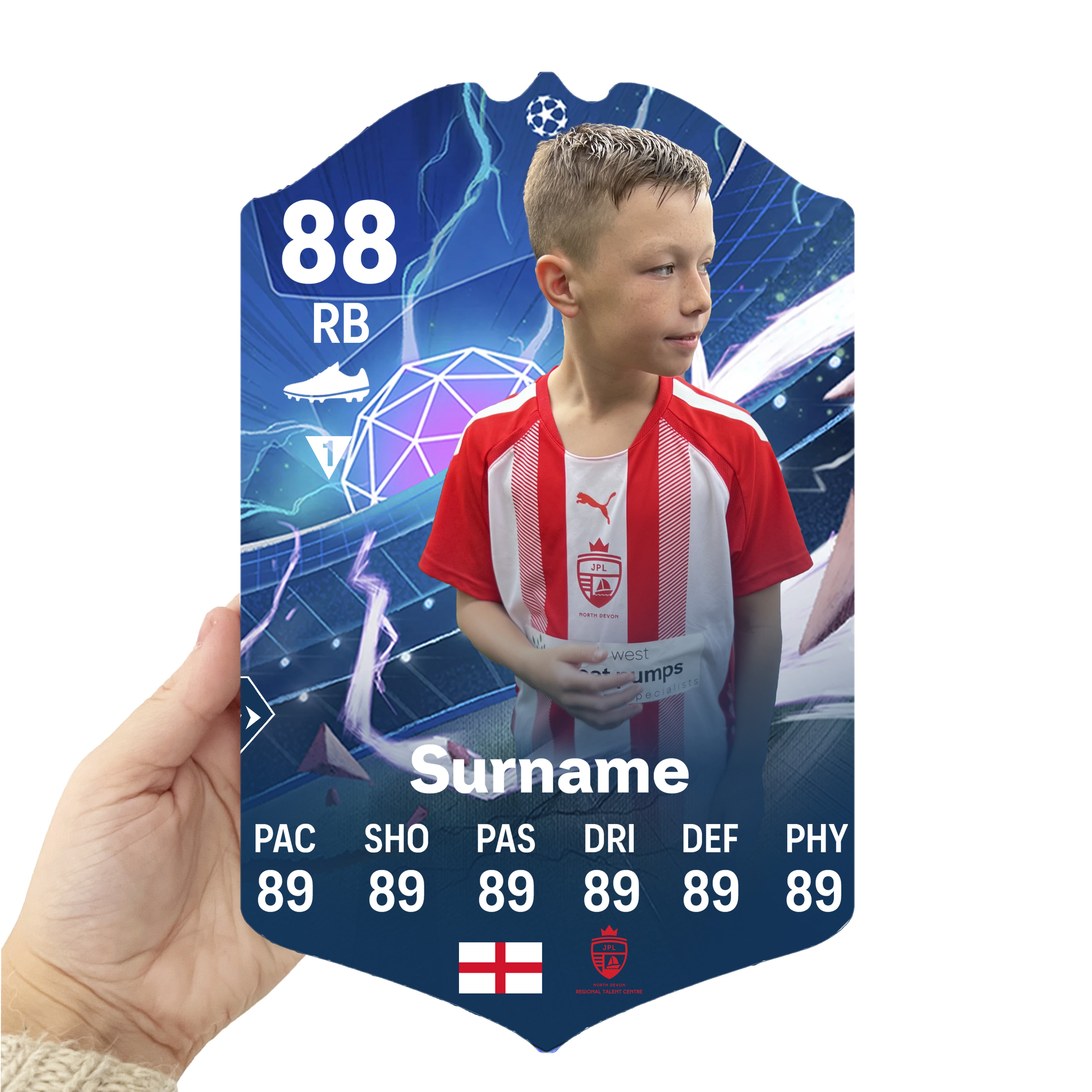 Ultimate Team Card - Metal