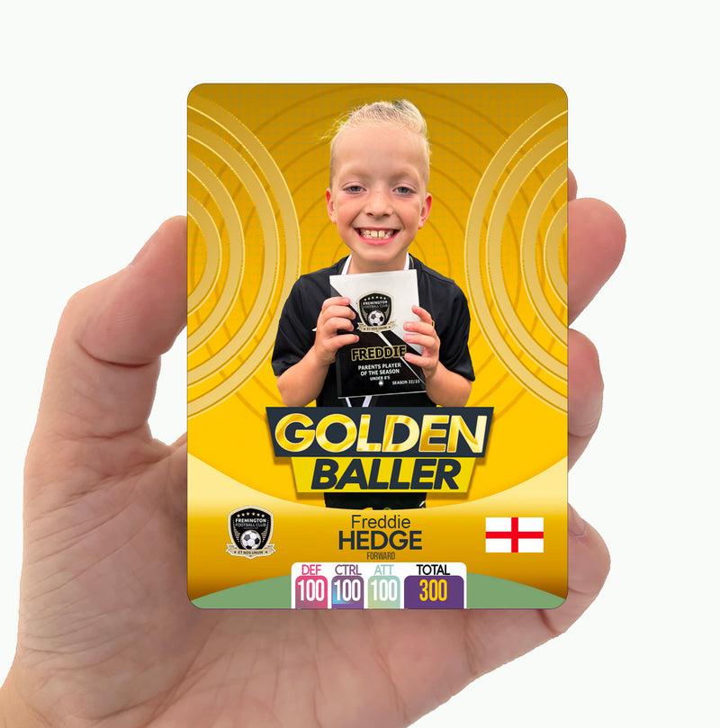 Custom Football Card